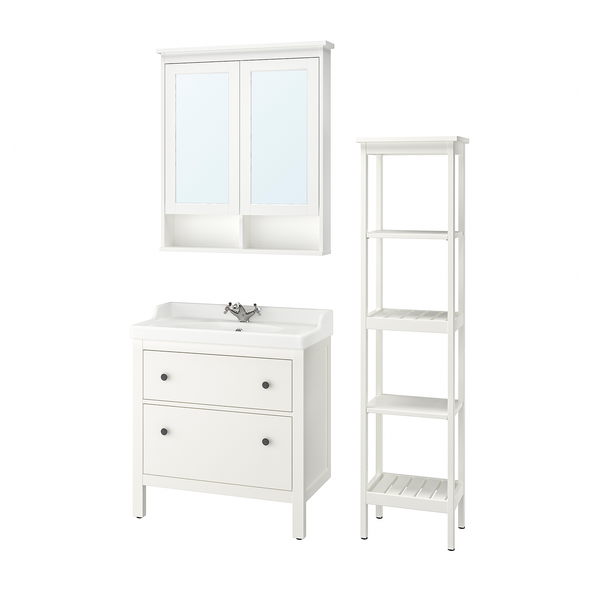 ИКЕА Мебель для ванной комнаты HEMNES ХЕМНЭС / RÄTTVIKEN РЭТТВИКЕН, 793 ...